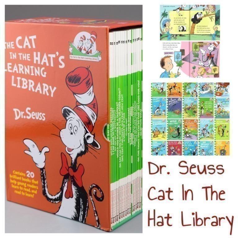 Dr. Seuss Cat In The Hat Learning Library, Hobbies & Toys, Books ...