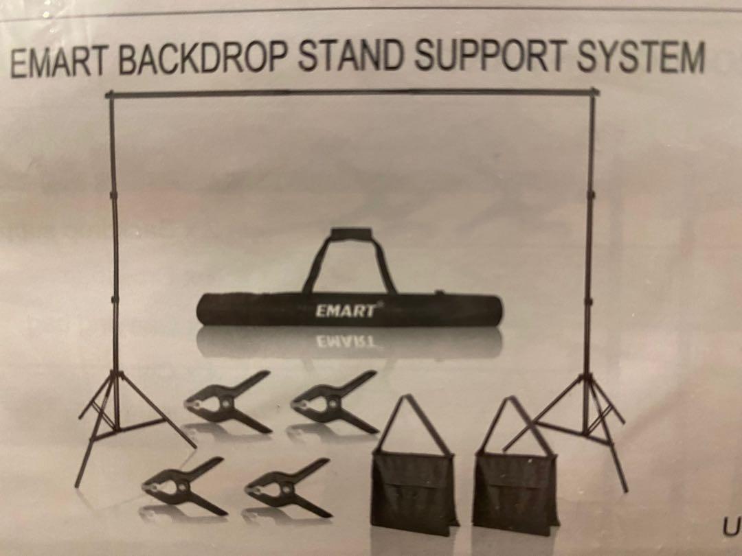 EMART Backdrop Stand Support System, Photography, Photography ...