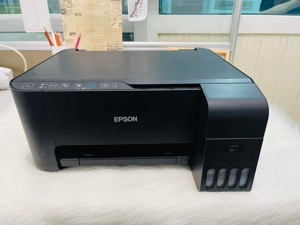 Epson L3158 printer, Computers & Tech, Printers, Scanners & Copiers on ...
