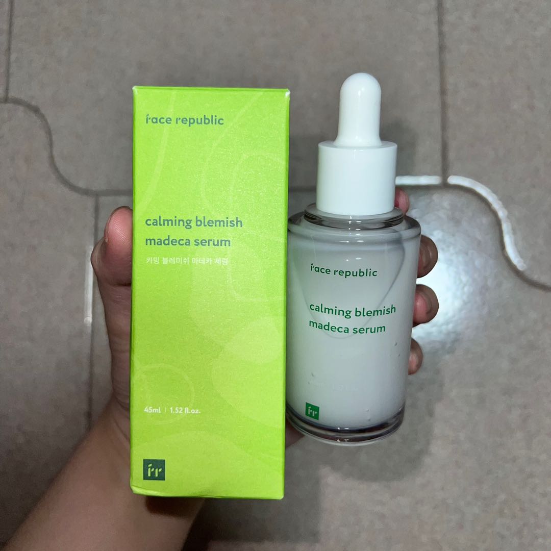 face republic calming blemish madeca serum, Beauty & Personal Care ...