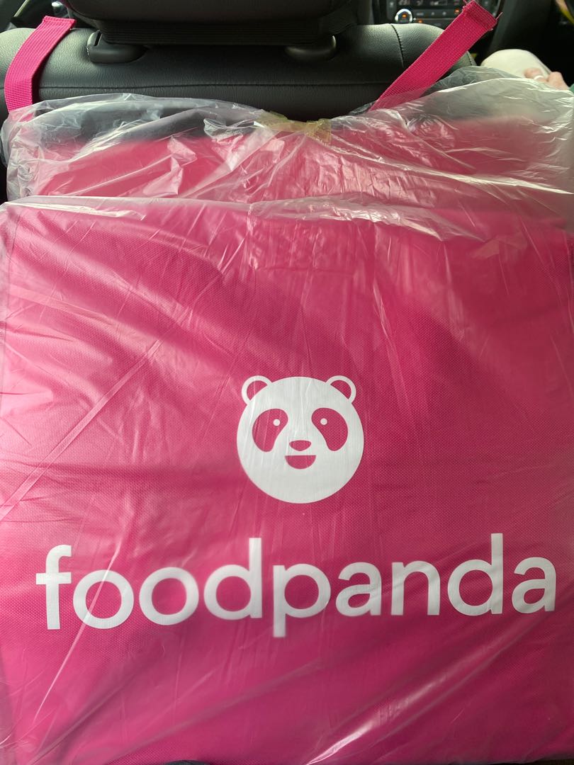 Foodpanda Delivery Bag + thermal bags, Furniture & Home Living ...