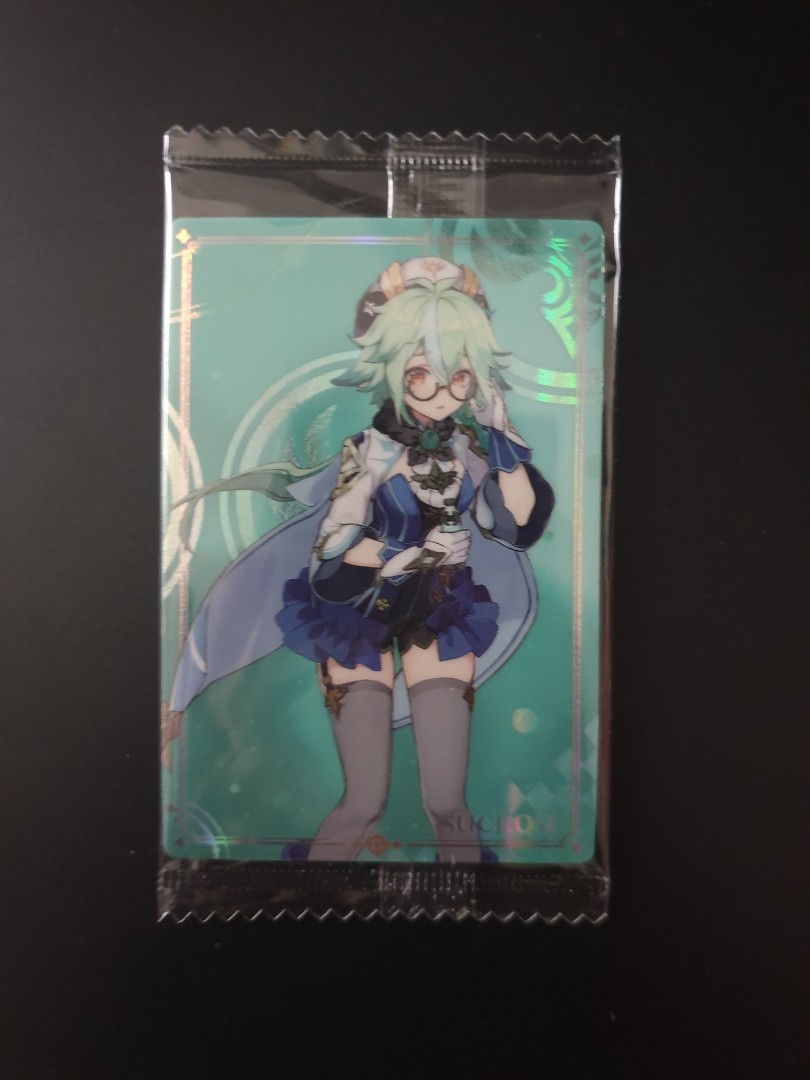 Genshin Impact Sucrose Card, Hobbies & Toys, Memorabilia & Collectibles ...