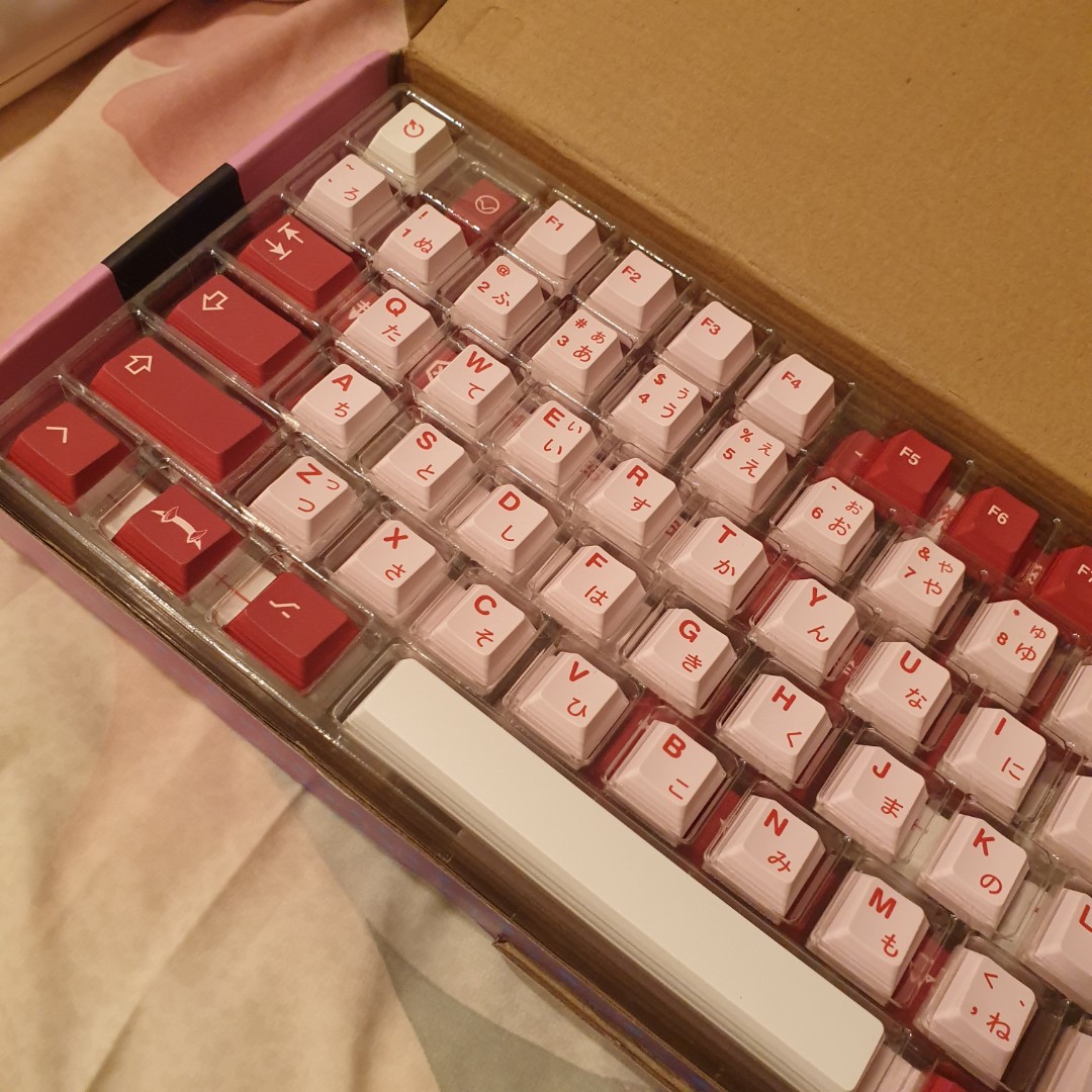 zerotwo 140 key PBT darling keycaps for mechanical keyboard, Computers ...