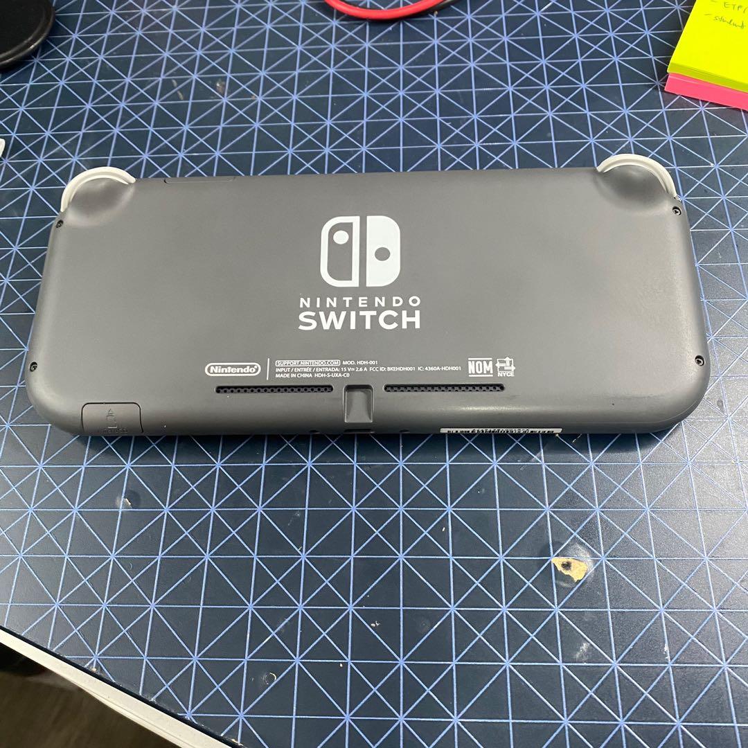 Grey Nintendo Switch lite in excellent condition, Video Gaming, Video ...