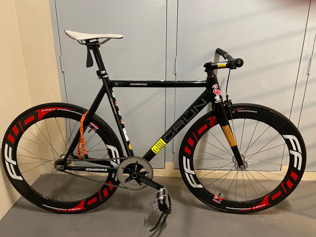 GRUN I02 Full Bike W/O Wheelset, Sports Equipment, Bicycles & Parts ...