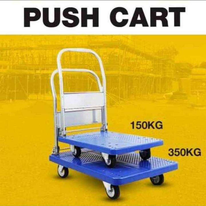 Hard Plastic Heavy Duty Push Cart, Furniture & Home Living, Home ...