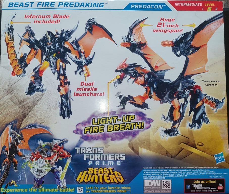 Hasbro Transformers Prime Beast Hunters Predacons Rising Exclusive ...