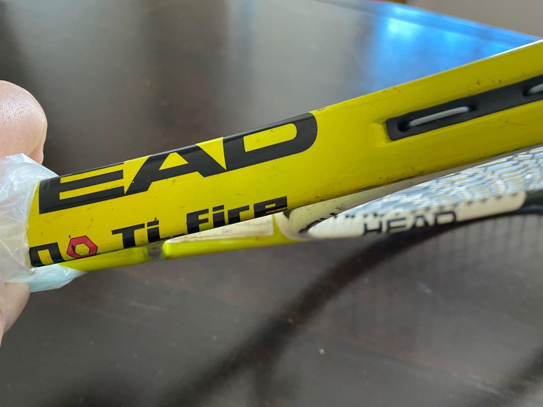 Head Ti Fire Ti.Fire Nano Titanium Tennis Racquet Racket, Sports ...
