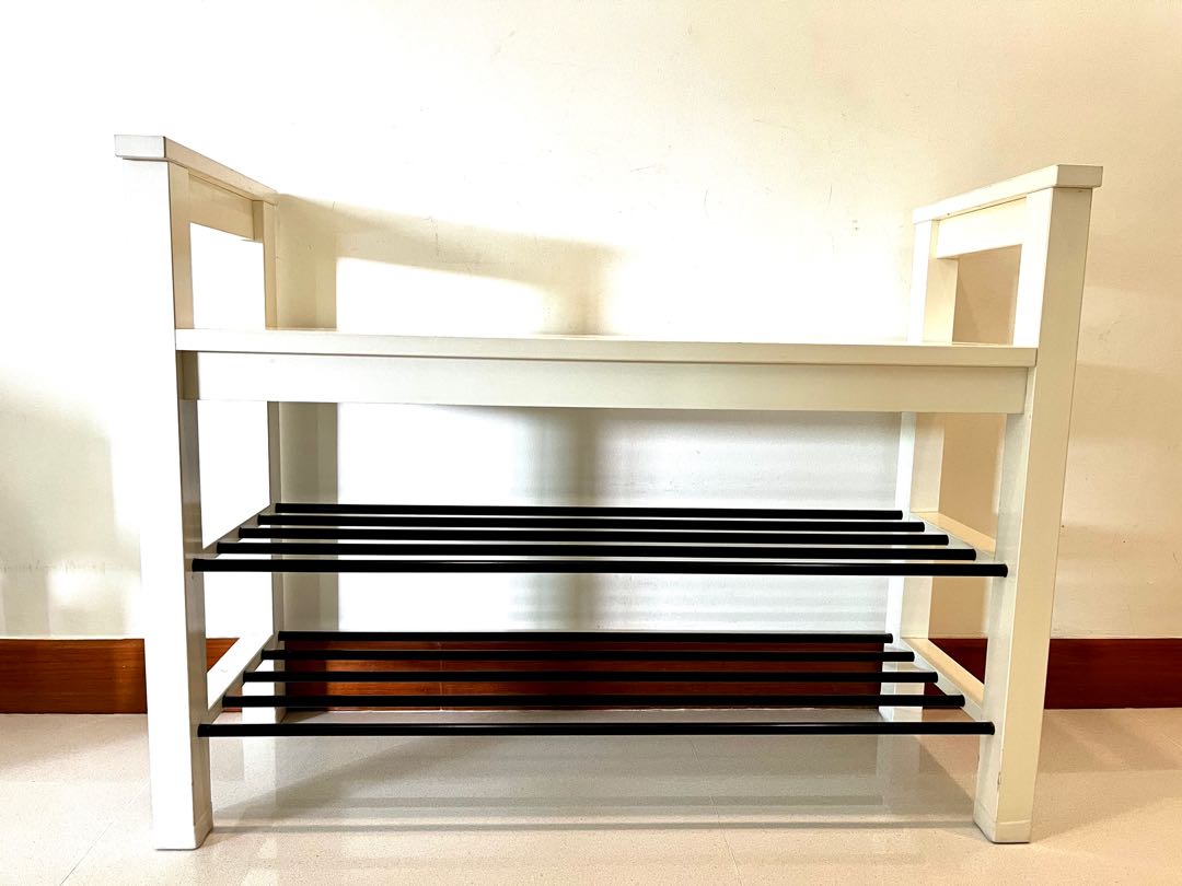 IKEA Hemnes Bench with Shoe Storage, Furniture & Home Living, Furniture ...