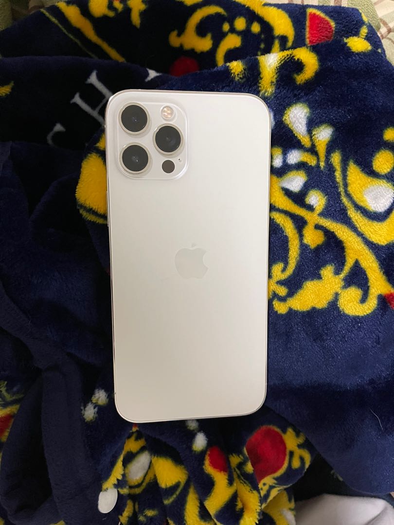 Iphone 12 promax 256 gb silver globe locked, Mobile Phones & Gadgets ...