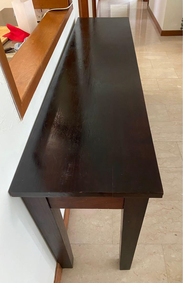 Long display table, Furniture & Home Living, Furniture, Tables & Sets ...