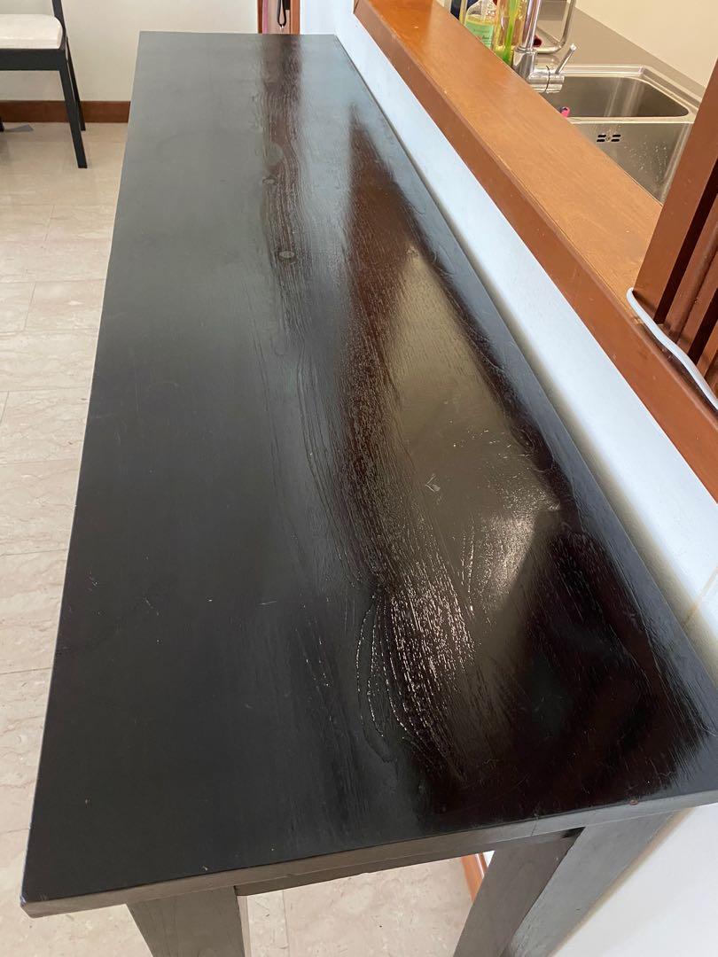 Long display table, Furniture & Home Living, Furniture, Tables & Sets ...