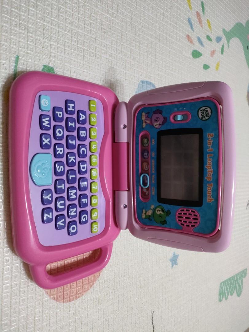 Leapfrog tablet + laptop, Babies & Kids, Infant Playtime on Carousell