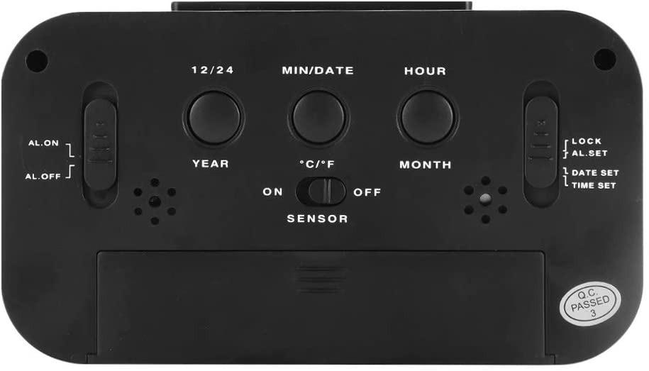 LED Digital Alarm Clock, Optically Controlled Liquid Crystal Device ...