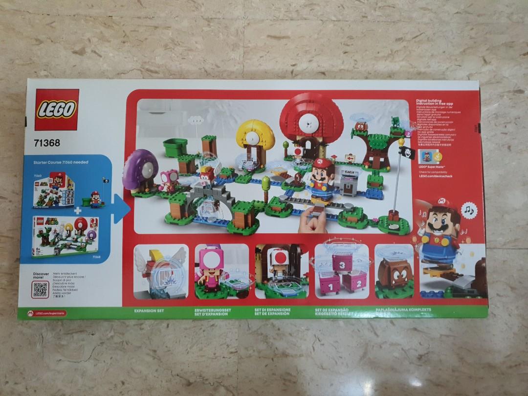 Lego 71368 Super Mario Toad's Treasure Hunt Brand New and Sealed ...