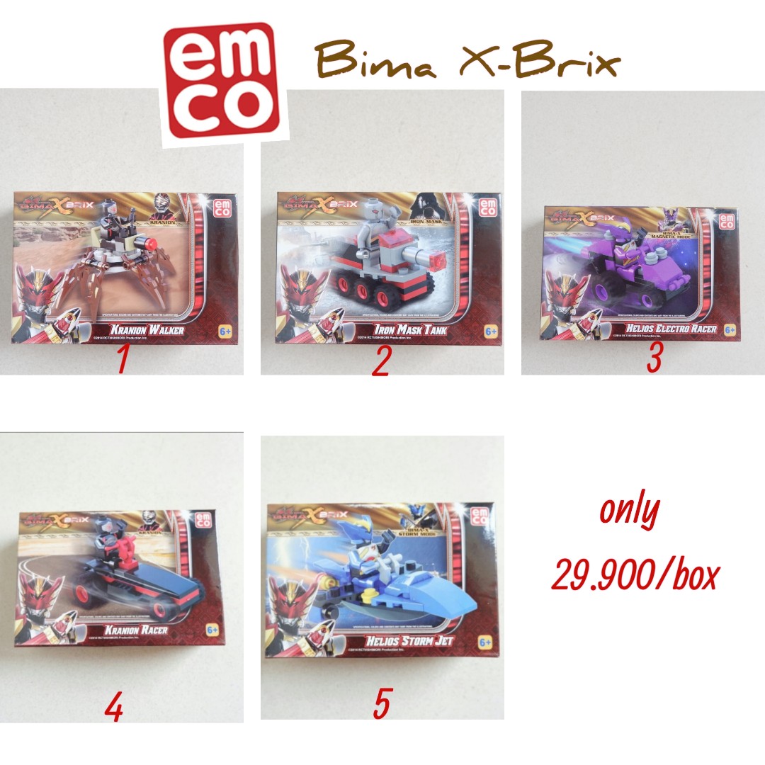 Lego Emco Bima X-Brix, Toys & Collectibles, Mainan di Carousell