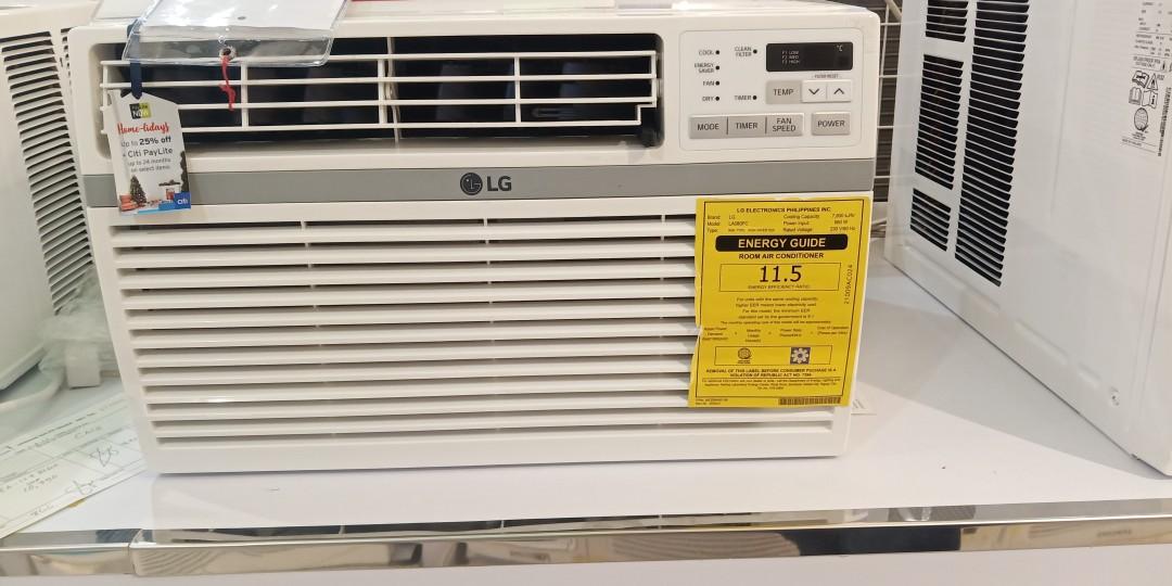 LG Dual Inverter Window Type Airconditioner (Non Inverter), TV & Home ...