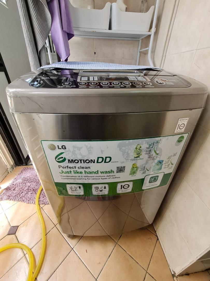 LG MOTION DD 11 KG Washing Machine, TV & Home Appliances, Washing ...