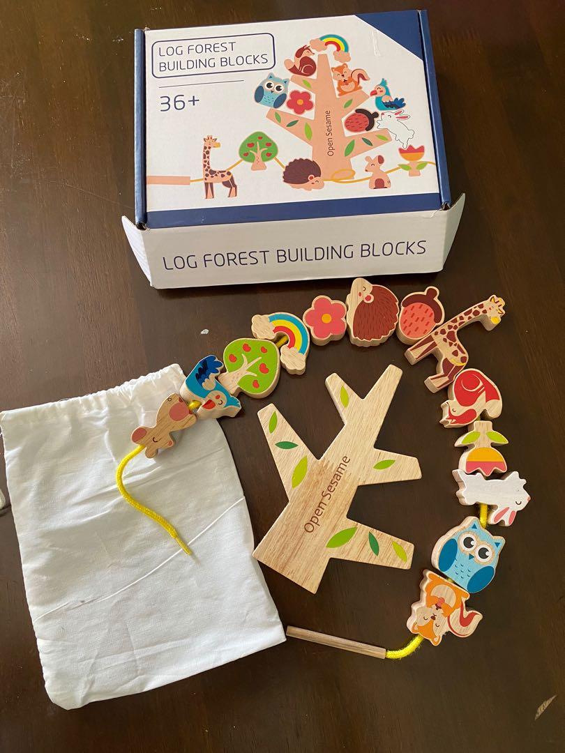 Log Forest Buildong Blocks, Babies & Kids, Infant Playtime on Carousell