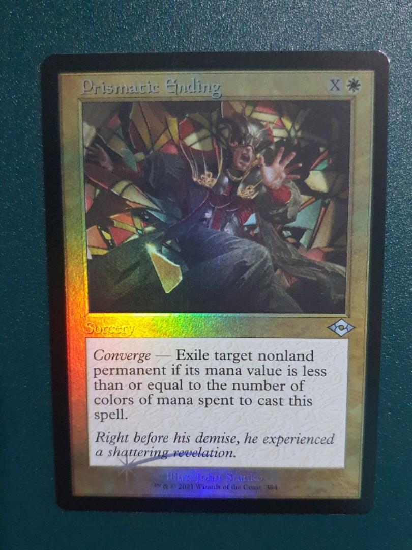 Magic The Gathering - Prismatic Ending (Retro Foil) MH2 (MTG), Hobbies ...