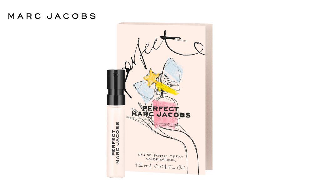 Marc Jacobs Perfect Perfume Vial Sample 1.2 ml, Beauty & Personal Care ...