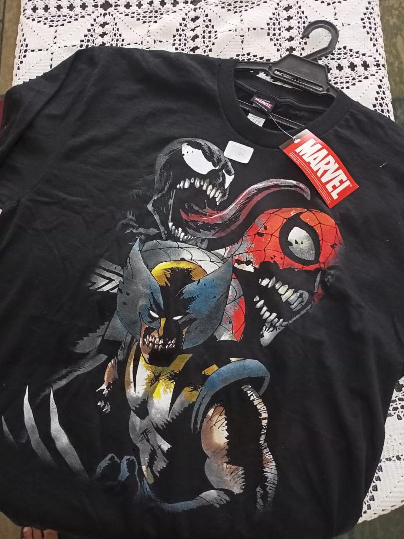 MARVEL MAD ENGINE WOLVERINE X SPIDERMAN X VENOM, Men's Fashion, Tops ...