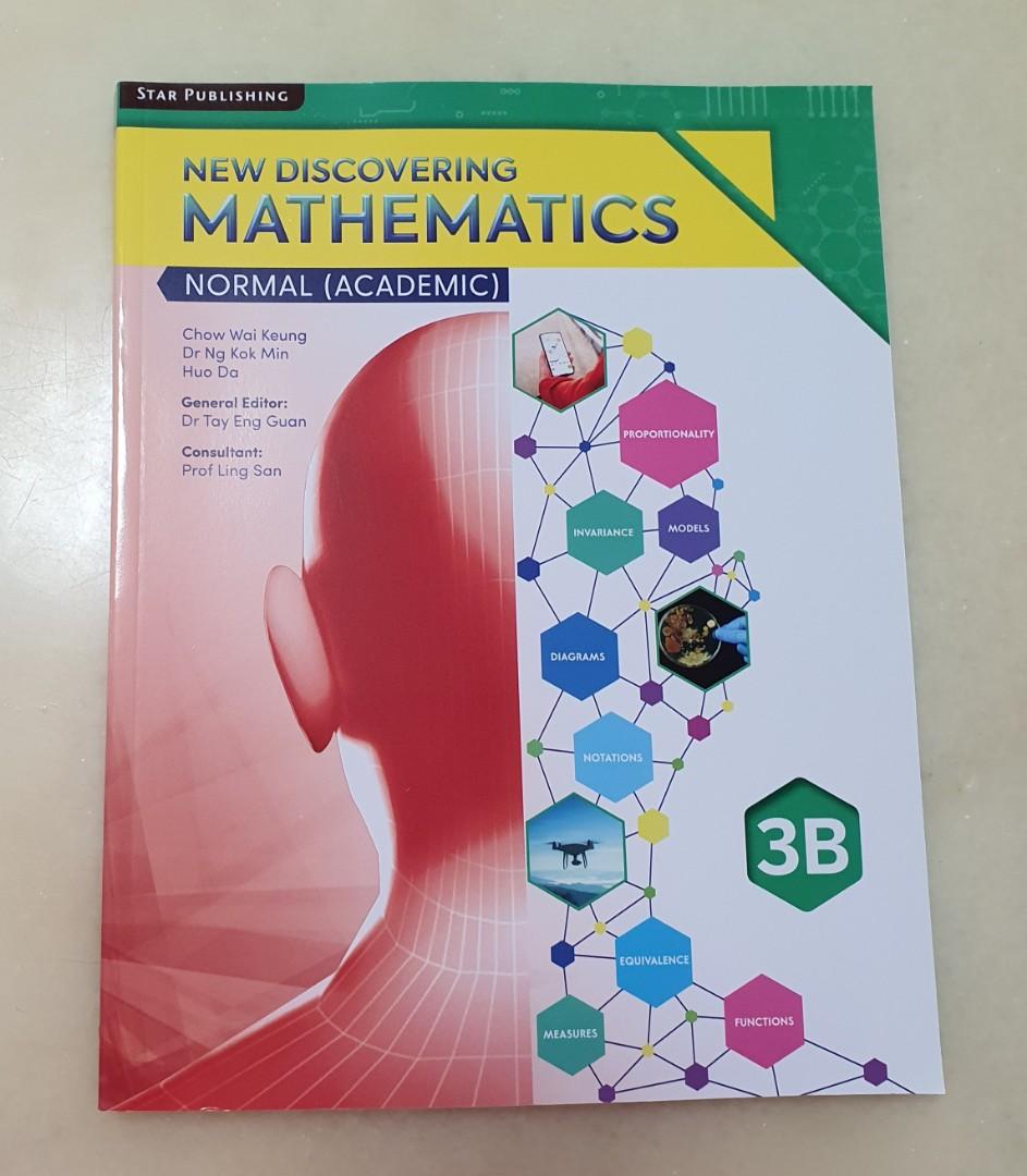 Secondary 3 Mathematics Textbook. Normal Academic (Year of 2022 ...