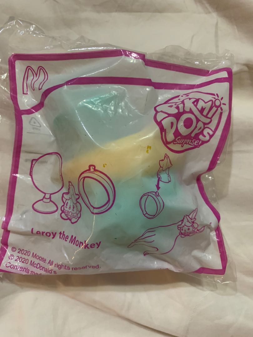 McDonald’s Happy Meal Pikmi Pops Surprise Leroy the Monkey, Hobbies ...