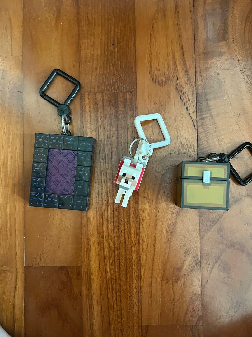 minecraft collectable keychains, Hobbies & Toys, Toys & Games on Carousell