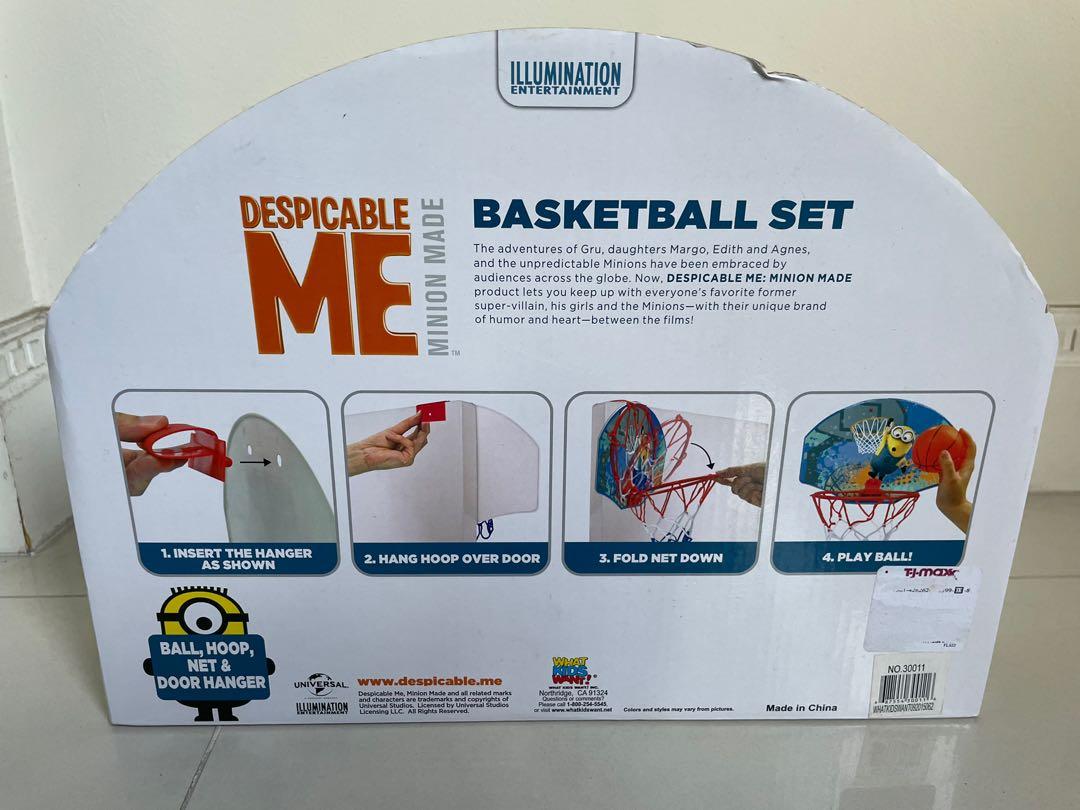 Minions Despicable Me Basketball Set Baby Toddler Kid Children, Hobbies ...