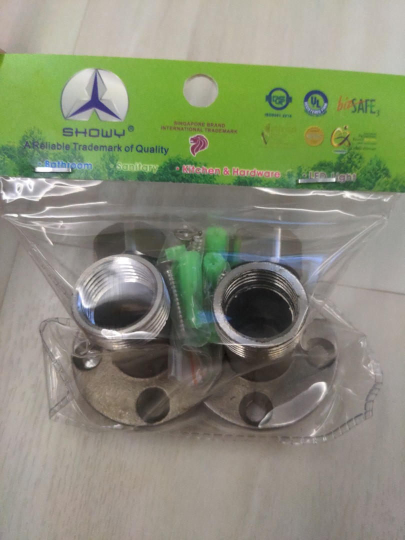 Mixer tap wall bracket, Furniture & Home Living, Bathroom & Kitchen ...