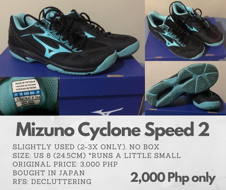 Mizuno Cyclone Speed 2, Women's Fashion, Footwear, Sneakers on Carousell