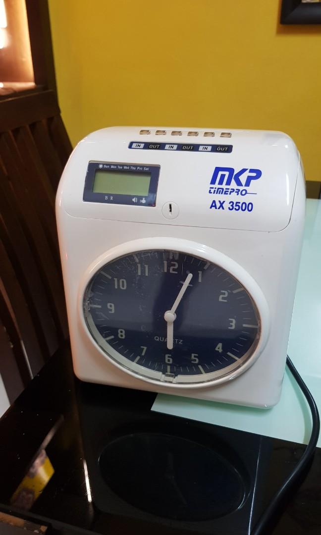 MKP timer recorder AX3500, Auto Accessories on Carousell