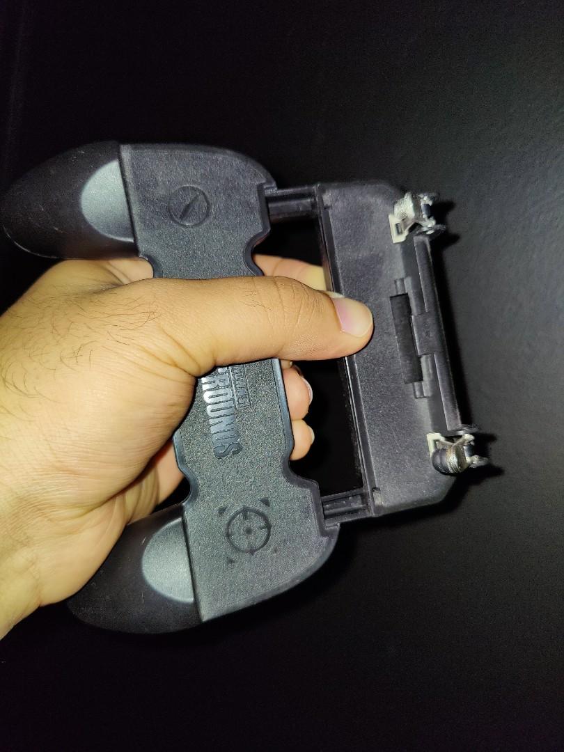 Mobile Phone Shoulder Trigger Gaming Holder Mount Controller Grip ...