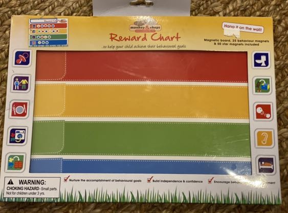 Monkey & Chops Reward Chart, Babies & Kids, Baby Nursery & Kids ...