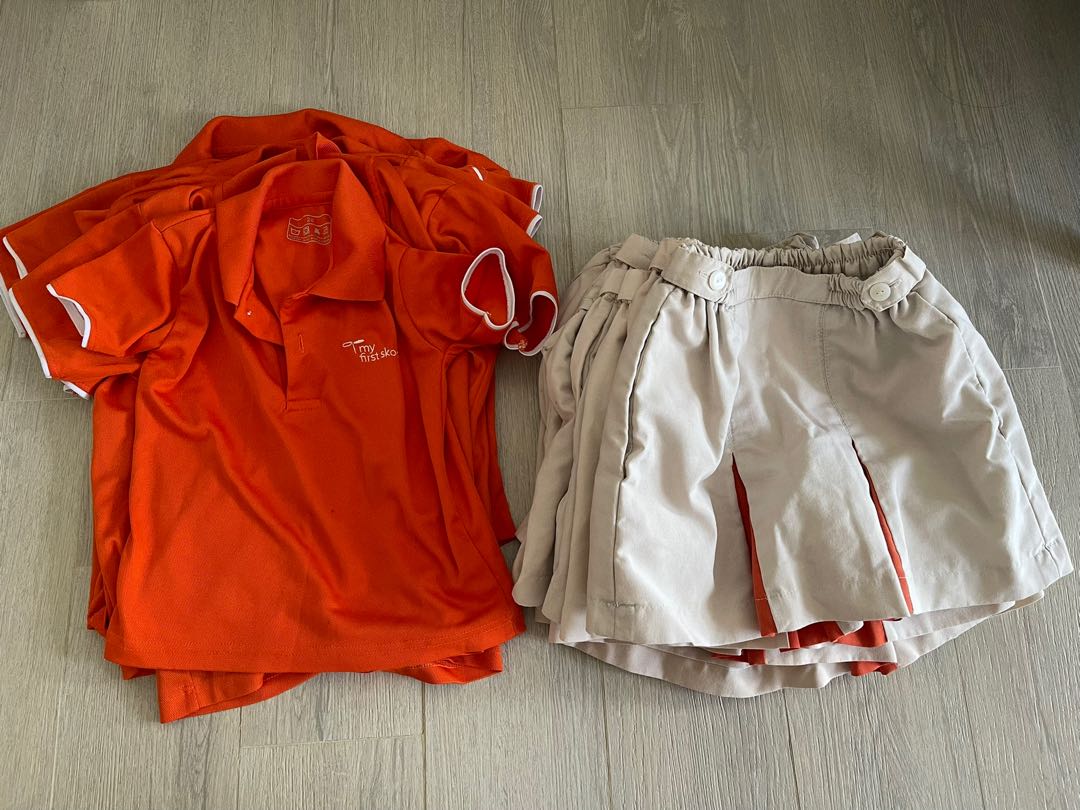 My first skool uniform, Babies & Kids, Babies & Kids Fashion on Carousell