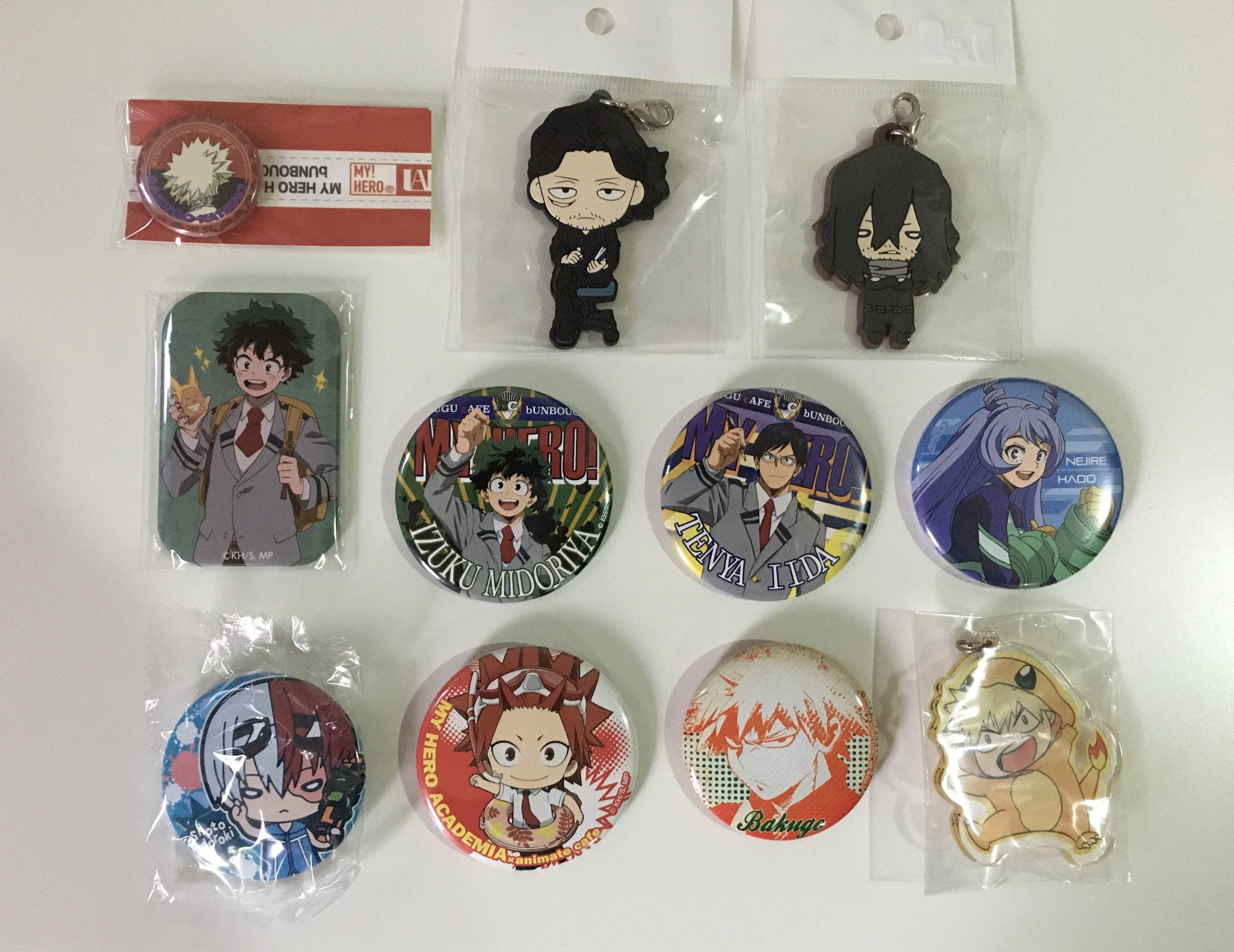 my hero academia mha assorted badge badges event, Hobbies & Toys ...