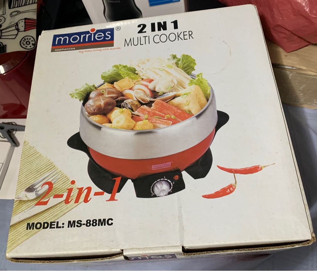 New Morries 2in1 multi cooker, TV & Home Appliances, Kitchen Appliances ...