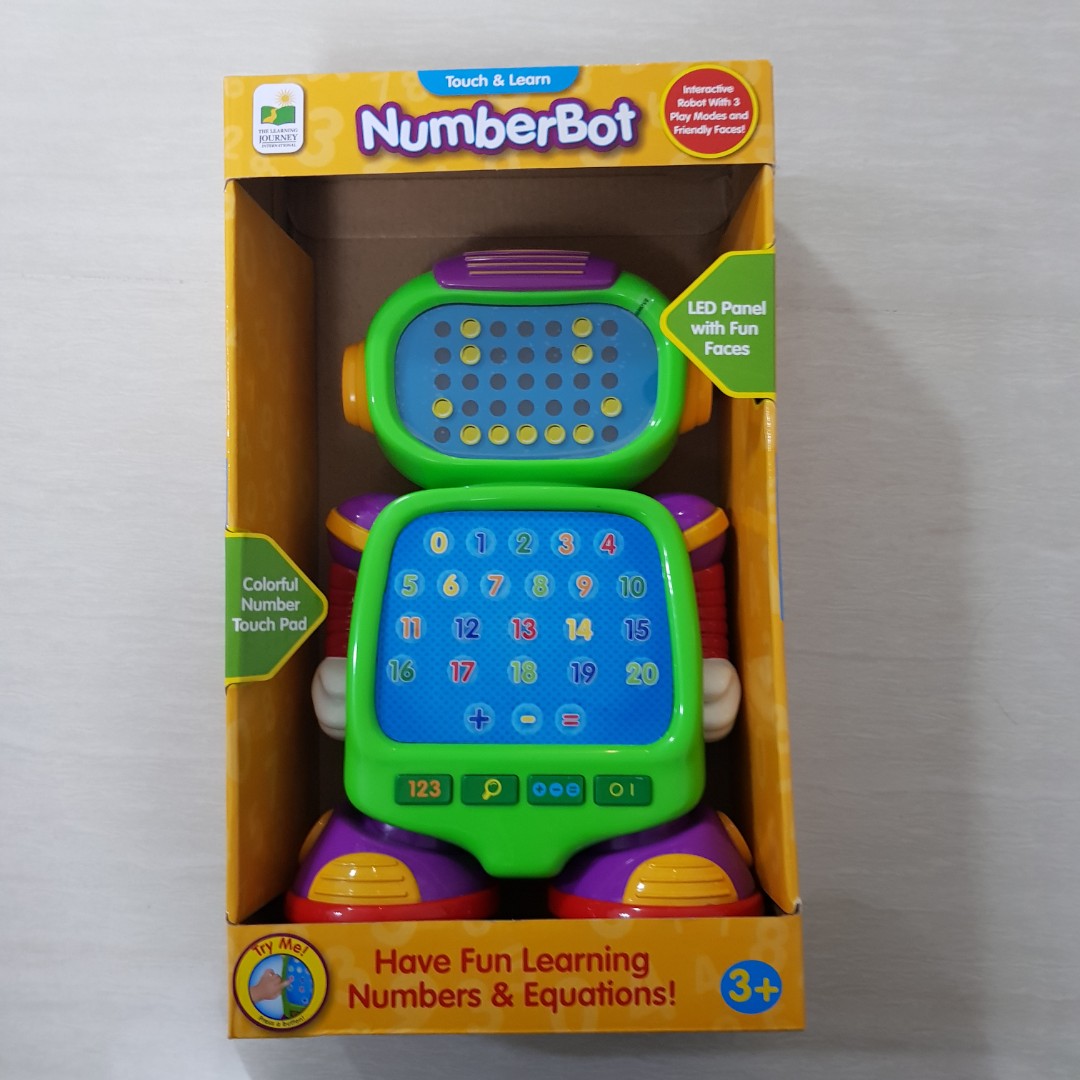 NumberBot Baby Kids Children Number Audio Educational Toy, Babies ...