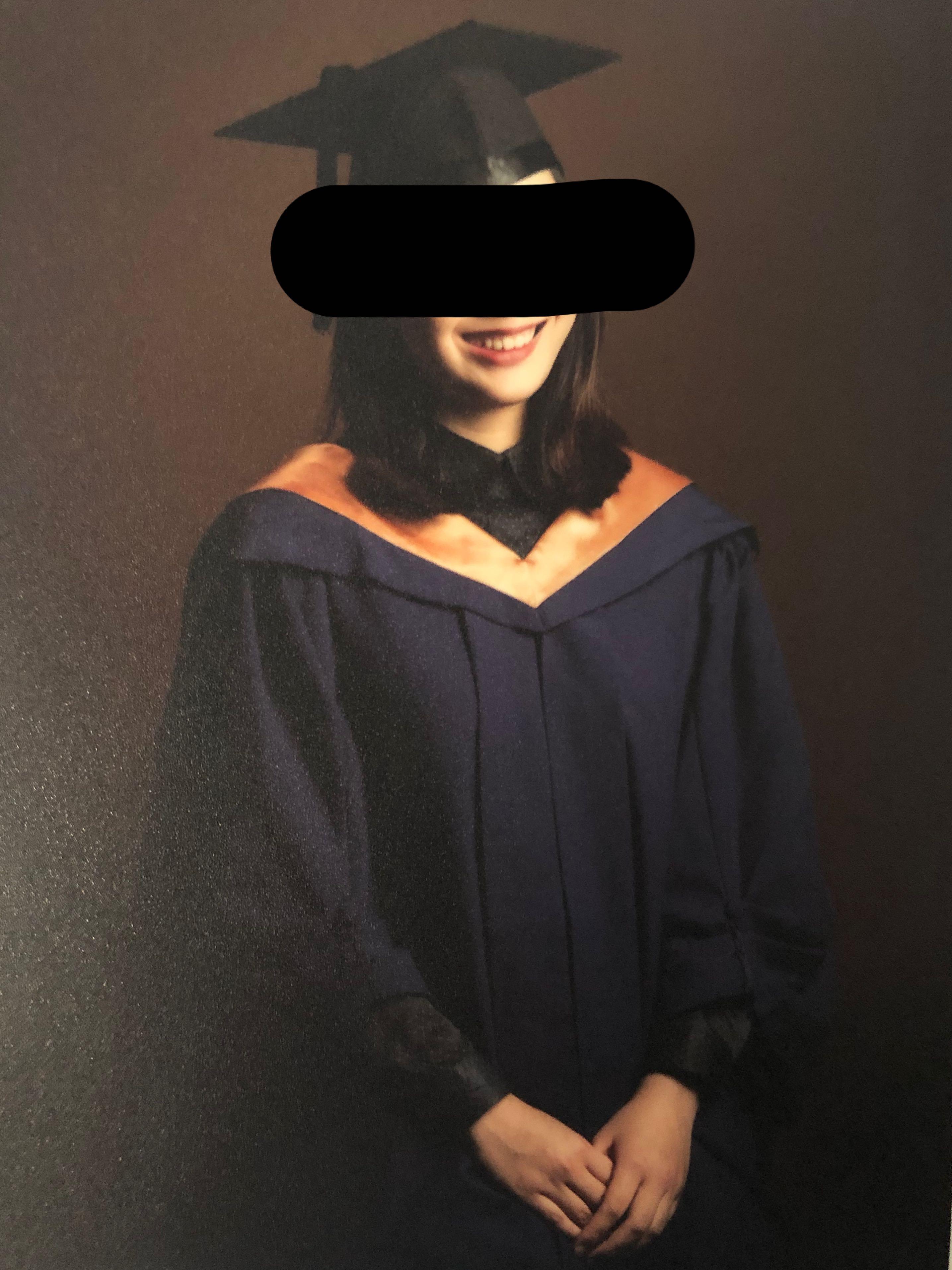 NUS Bachelor of Social Science Academic Dress / Graduation Gown, Women ...