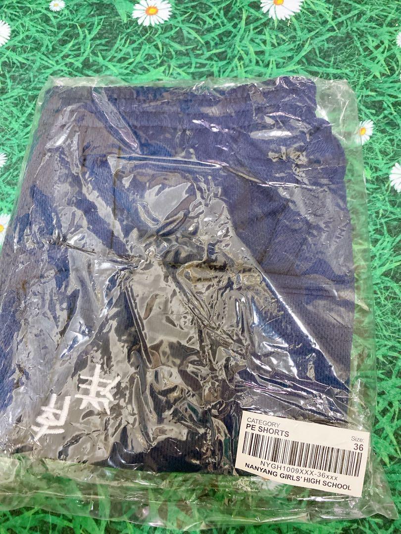 NYGH Nanyang Girls’ High Sch PE attire T- shirt and shorts uniform ...