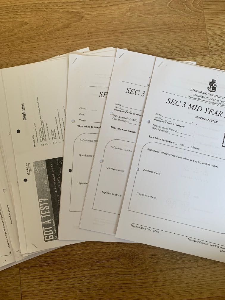 O level Mathematics practice papers (emath), Everything Else on Carousell