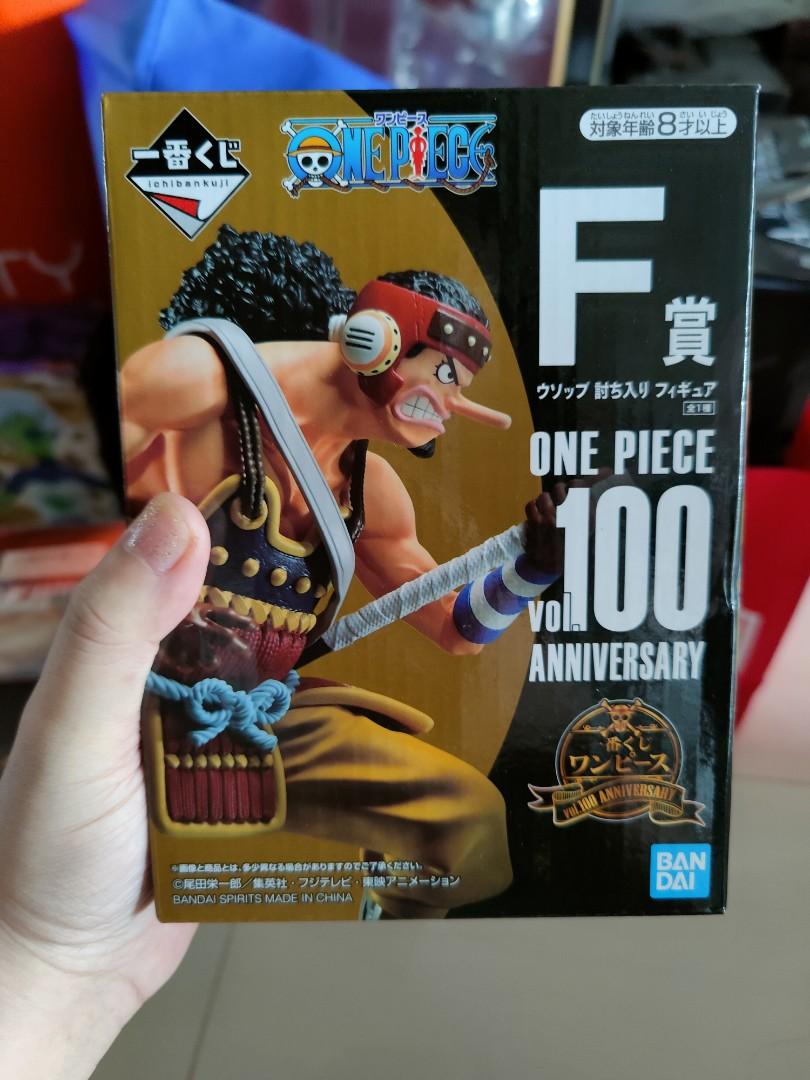 One piece 100 volume kuji Luffy and usopp, Hobbies & Toys, Toys & Games ...