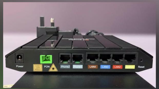 ONT ZTE GPON Model ZXA10 F620GV3 Optical Network Terminal, Computers ...