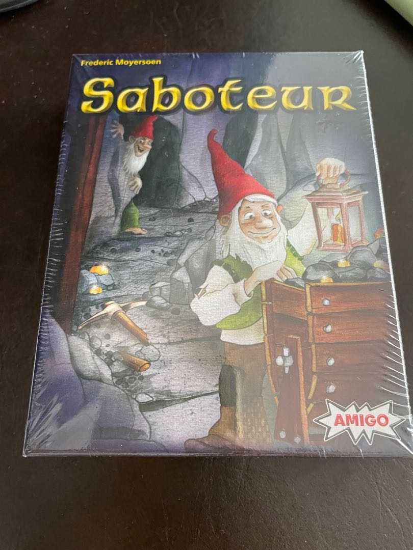 Original sealed Saboteur card game, Hobbies & Toys, Toys & Games on ...
