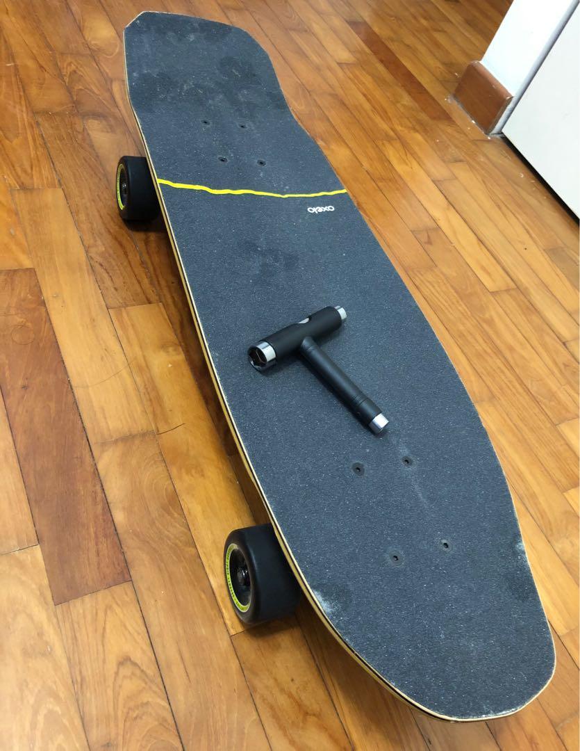 OXELO Citi Thrasher Cruiser Skateboard. Including 1 free Tool. , Sports ...