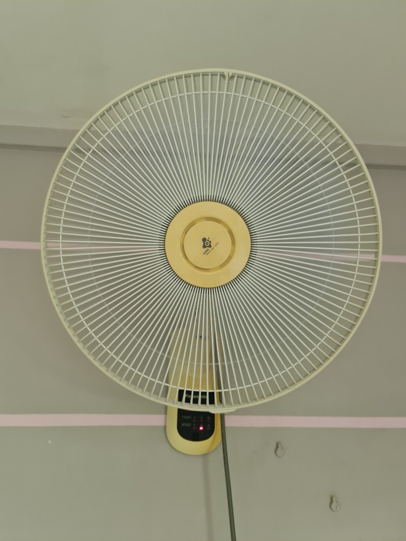 Panasonic 16" Wall Fan with Remote, Furniture & Home Living, Lighting ...