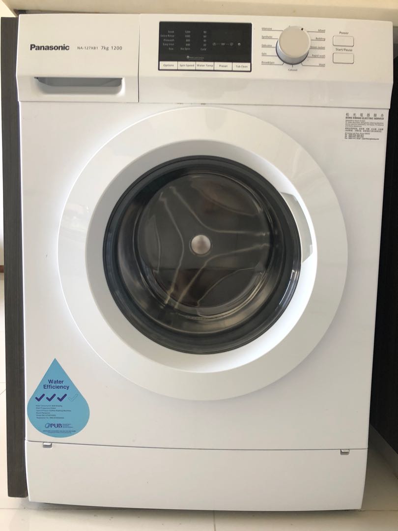 Panasonic front load washer (7kg), TV & Home Appliances, Washing Machines and Dryers on Carousell