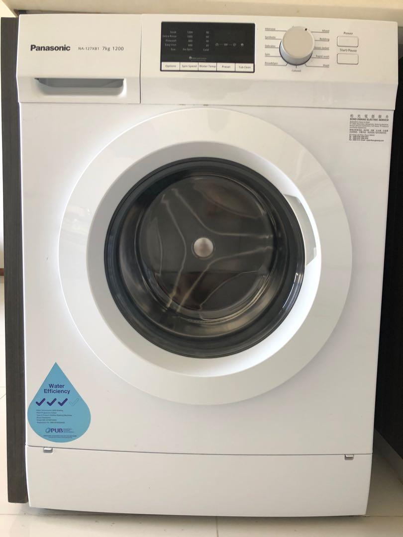 Panasonic front load washer (7kg), TV & Home Appliances, Washing Machines and Dryers on Carousell