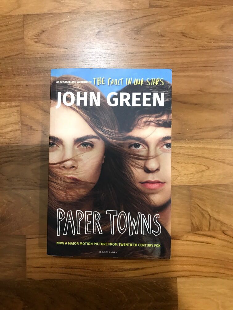 paper towns by john green, Hobbies & Toys, Books & Magazines, Fiction ...